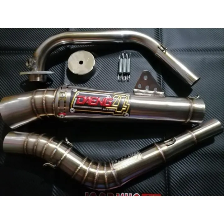 ☢ OPEN MUFFLER FOR RUSI TC125 TC150 TC175 DL150 DL125 DL110 DL100 MP110 ...