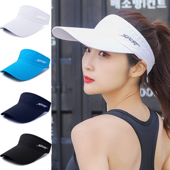 PETI DRESS Casual Sport Headband Breathable Running Sun Hat Baseball Cap Beach Hat Sports Visor ...