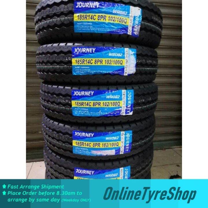 185R14 Journey WR082 Tyre Tayar | Lazada