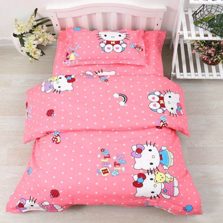 Kindergarten three-piece sheet 120 x 150 children mattress covers ...