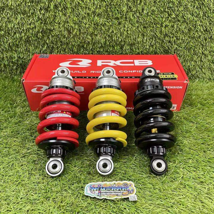 RCB RACING MONOSHOCK S2 LINE 203MM 208MM 229MM FOR LC135, Y15ZR, RS150 ...