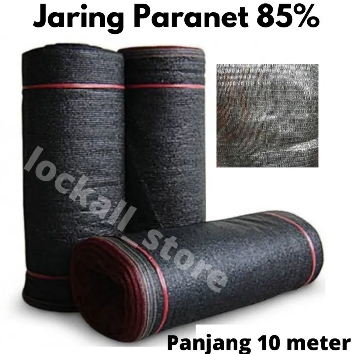 Jaring Hitam Paranet Anti Panas Lebar 3 Meter X Panjang 10 Meter ...