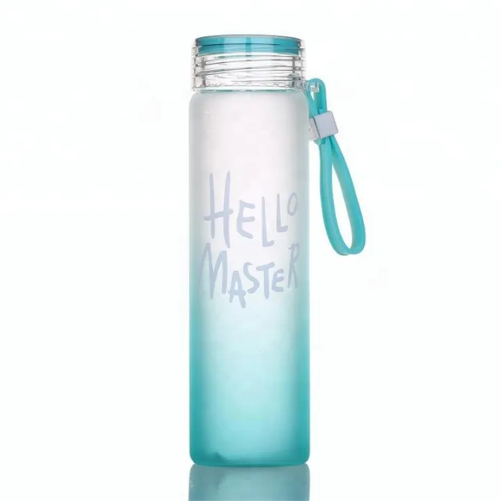 [Anniee] Frosted Glass Tumbler Hello Master | Lazada PH