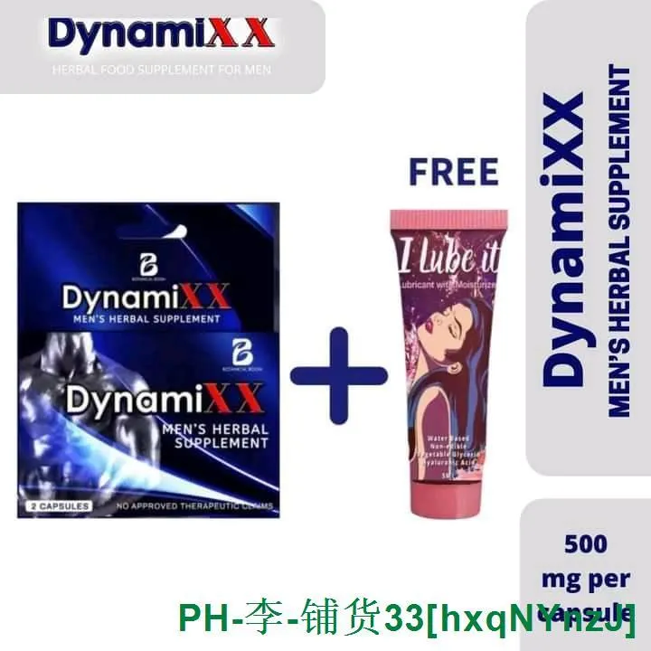 Dynamixx Herbal Food Supplement for Men FREE LUBE [SAFE EFFECTIVE ...