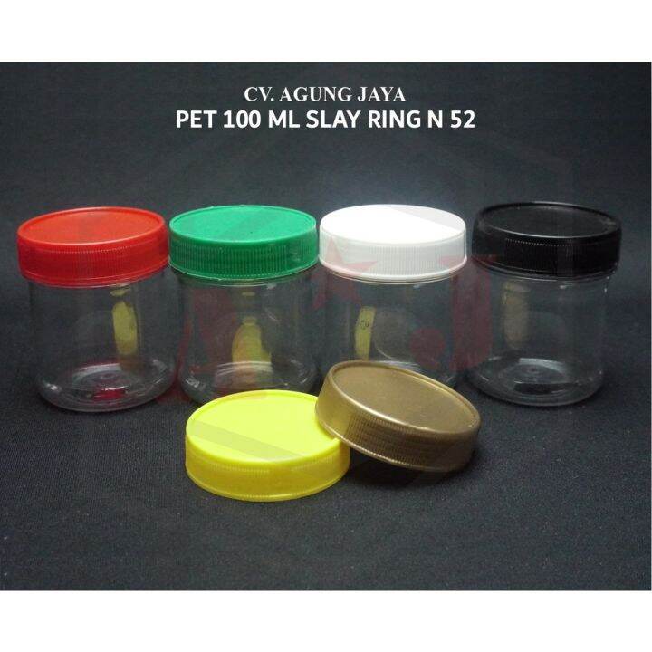 Toples Sambal/Jar Slay 100 ml Natural Tutup plastik/ Toples Sambal /Pet ... Toples Sambal/Jar Slay 100 ml Natural Tutup plastik/ Toples Sambal /Pet ...