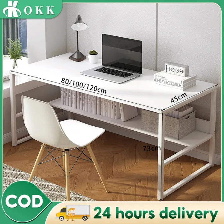 120CM Student study Desk Computer Table modern writing living room ...