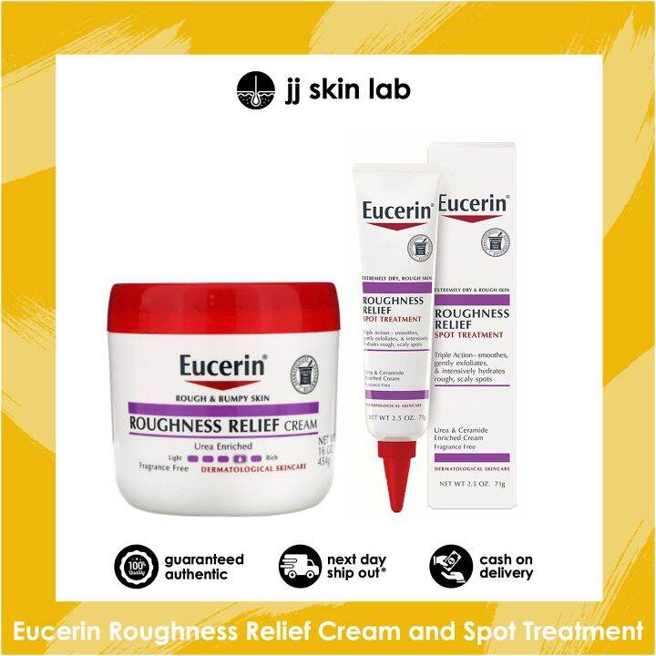 Eucerin Roughness Relief Cream and Spot Treatment | Lazada PH