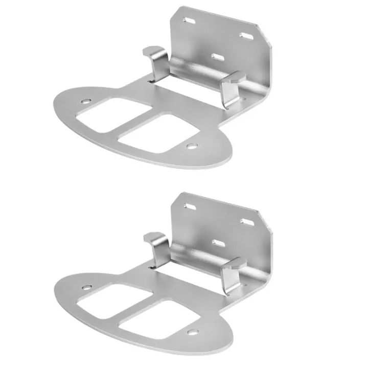2 Pack Aluminum Alloy Router Wall Mount Bracket WiFi Router Storage ...