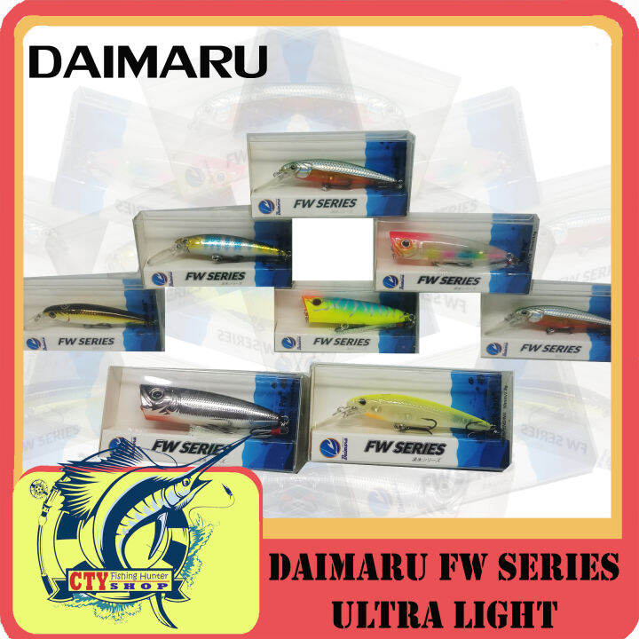DAIMARU FW SERIES ULTRA LIGHT MINNOW | Lazada Indonesia