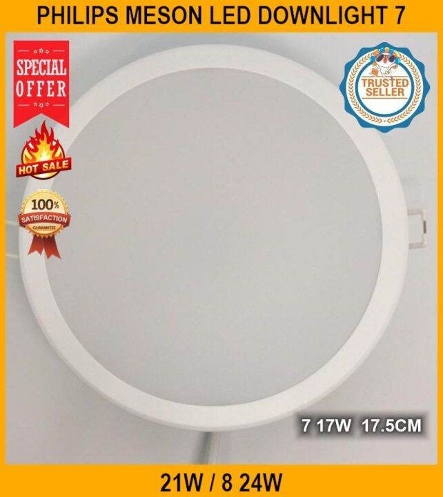 Philips Meson LED Downlight 7 21w / 8 24w | Lazada