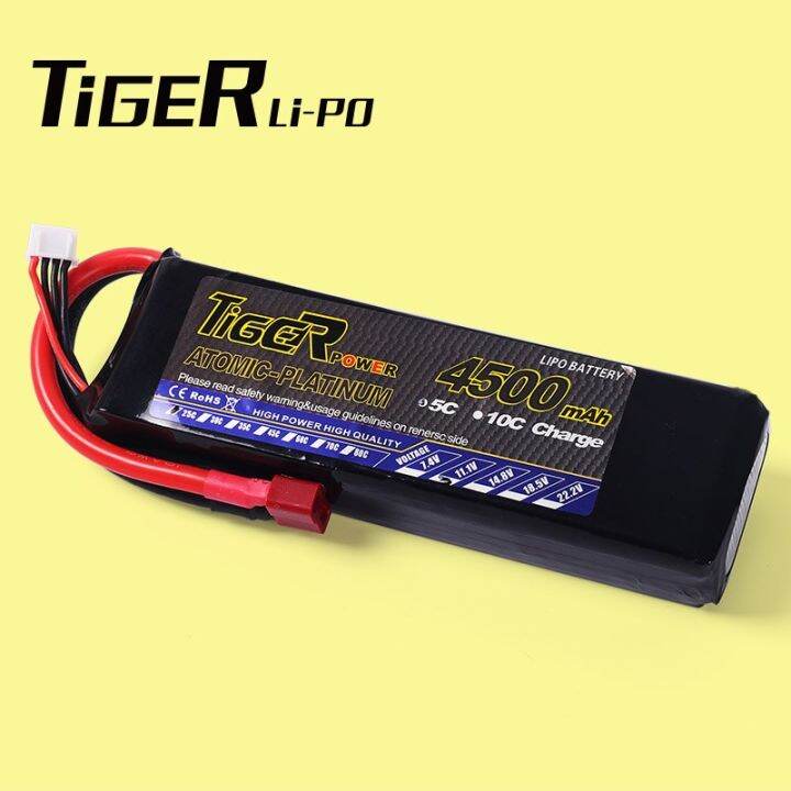 Tiger Li-Po Battery 4s 4500mAh 45C 14.18V | Lazada PH