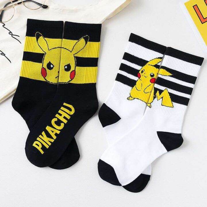 COD korean cartoon socks iconic pikachu | Lazada PH