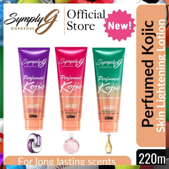SymplyG Perfumed Kojic Skin Whitening Lotion w/ SPF 20 | Lazada PH