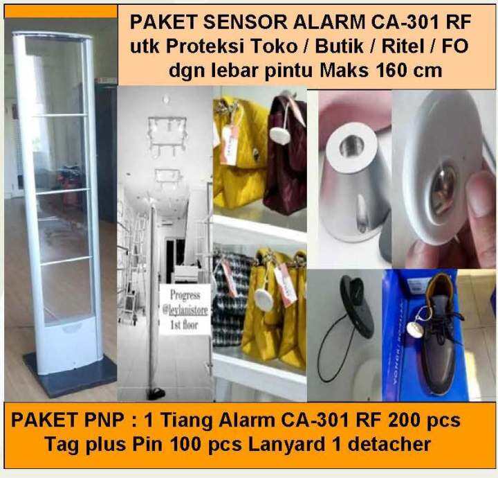 Paket Alarm Toko Sensormatic Security EAS anti maling type CA-301 RF ...