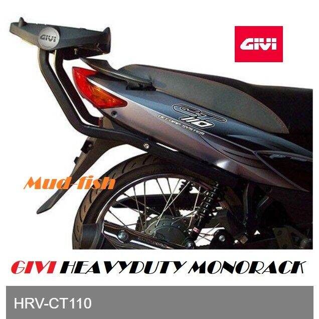 GIVI MODENAS CT110/ CT115 HeavyDuty MonoRack | Lazada