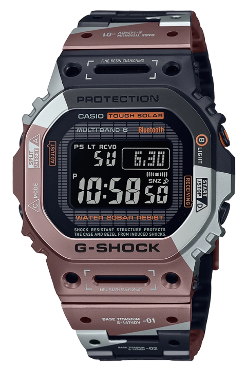 Casio G-Shock นาฬิกาข้อมือผู้ชาย สายไทเทเนียม รุ่นGMW-B500,GMW-B5000TVB ...