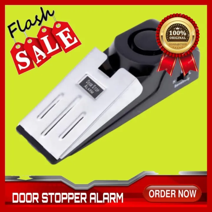 Door Stop Stopper Alarm Block Blocking System Anti-Theft Burglar Stop ...