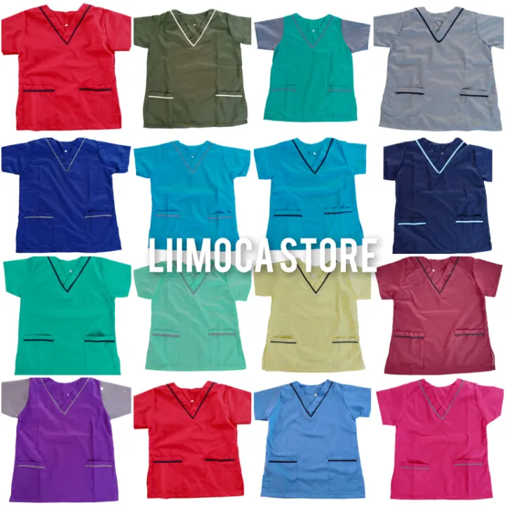 UPPER SCRUBSUIT (combination) assorted color of scrub suit | Lazada PH