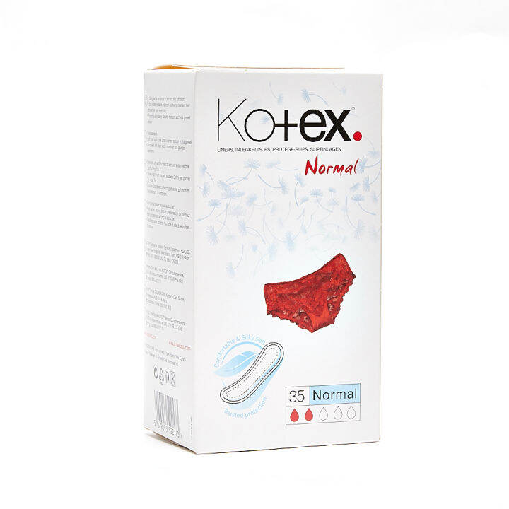Kotex Normal Breathable Liners 35pcs | Lazada PH