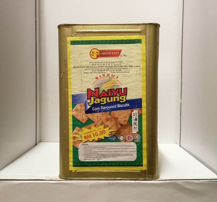 Biscuit Tin Naiyu Jagung 3.5kg | Lazada