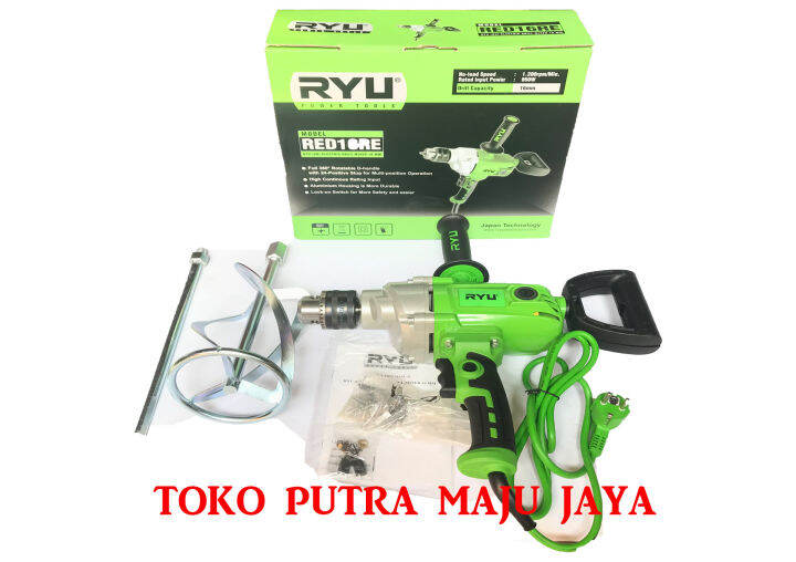 Mesin Bor Beton Tekiro Ryu RED16RE BOR 16MM + MIXER | Lazada Indonesia