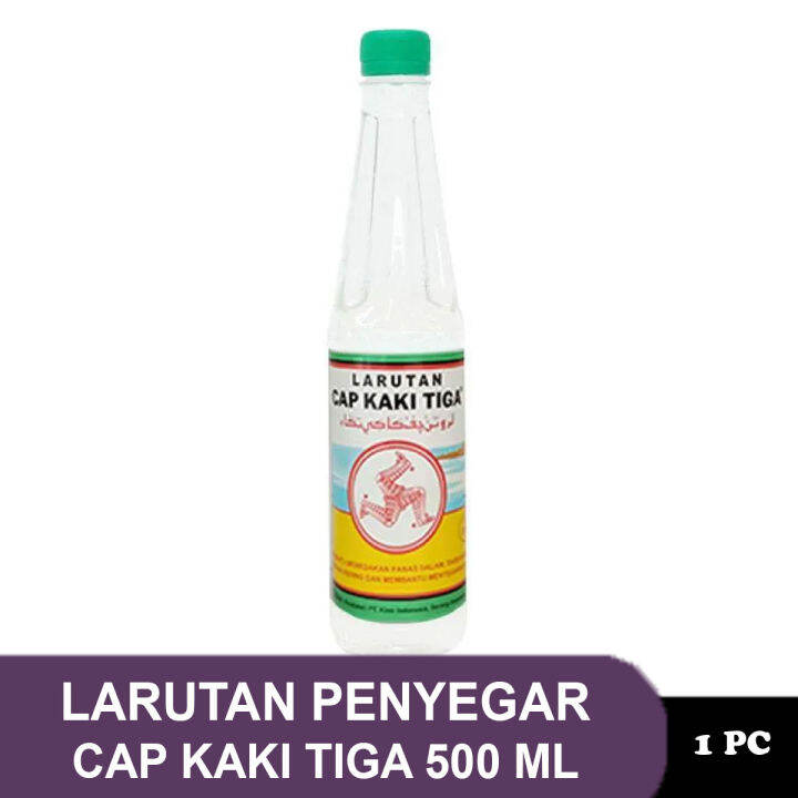 Larutan Cap Kaki Tiga Anak Rasa Strawberry / Leci 250 ml Larutan Penyegar Cap Kaki 3 Rasa Buah ...