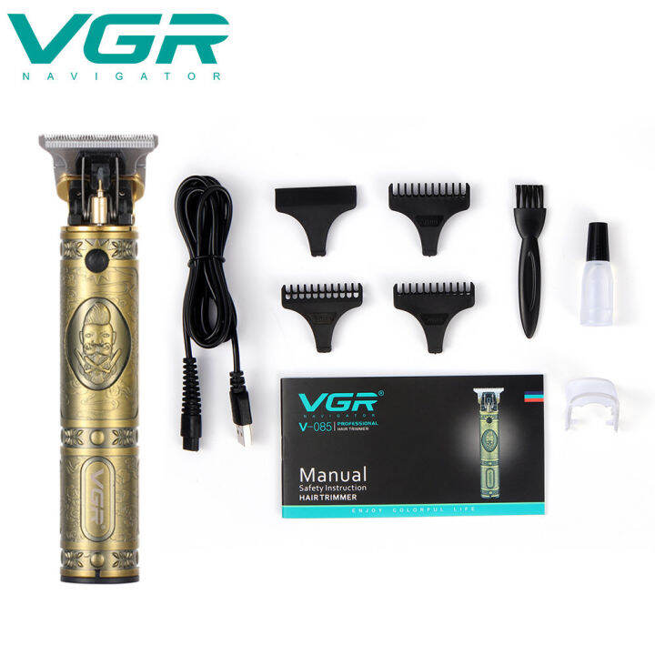VGR Original V-085 Zero Adjustable Professional Rechargeable Hair Trimmer Hair Clipper Hair ...