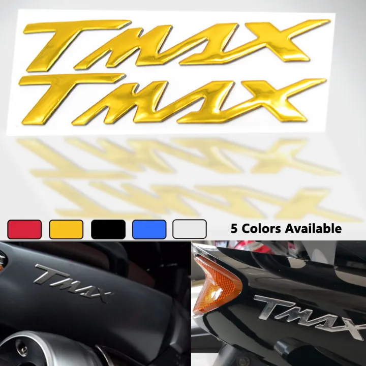 Stiker Emblem Badge Logo Tmax 3d Untuk Motor Yamaha Tmax530 500 | Lazada PH
