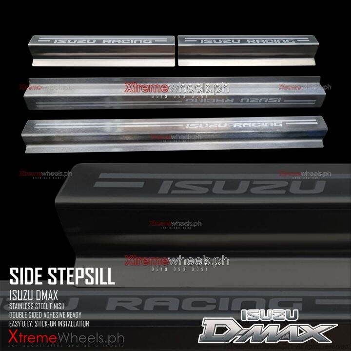 Isuzu Dmax 2012-2022 Side Stepsill / Door Protector Step Sill 1 Set ...
