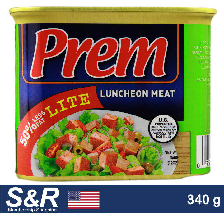 Prem Lite Luncheon Meat 340 g | Lazada PH