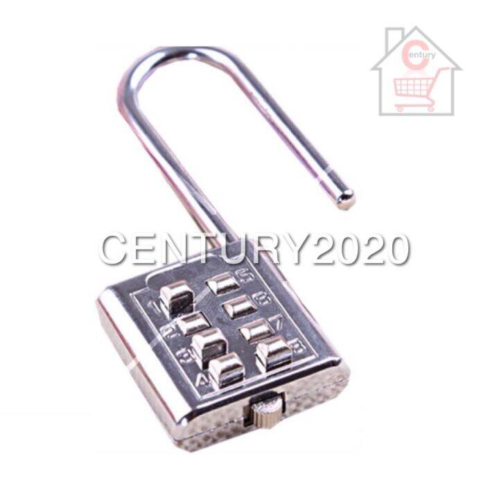 Combination Padlock 8 Push Numbers Button Combination Pad Lock CH-601L ...