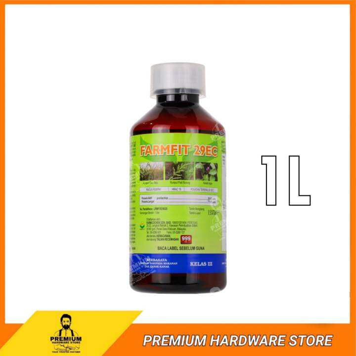 FARMCOCHEM Farmfit 29EC 1 Liter Pretilachlor 29% (Same As Pretic) Racun ...