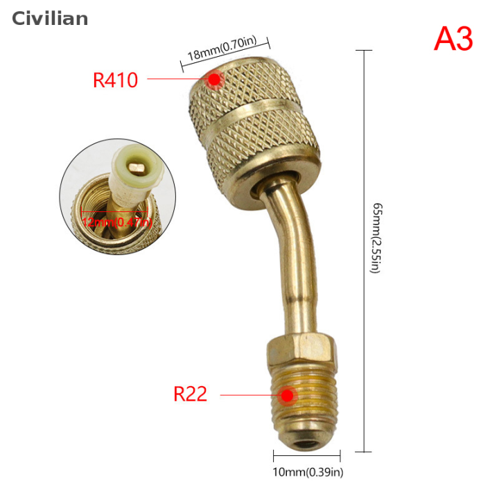 [Civilian] R22 to R410 Air Conditioning Fluoride Tube High Pressure ...