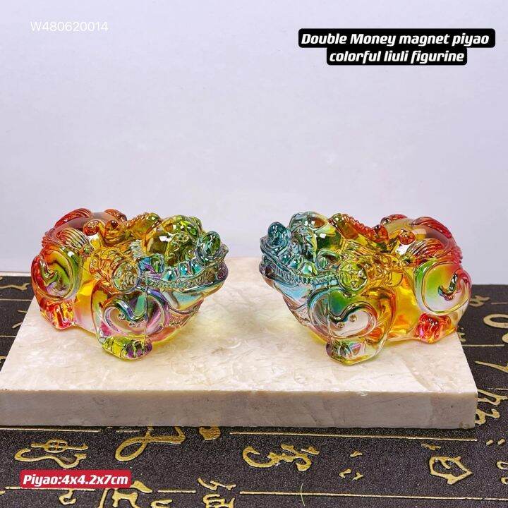double piyao magnet piyao colorful liuli figurine | Lazada PH