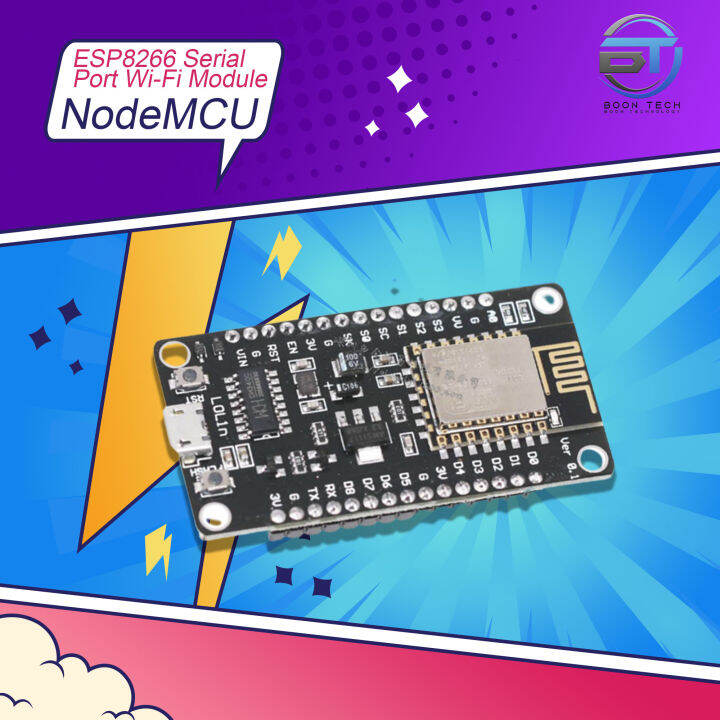 BoonTech ESP8266 CH340 V3 | NodeMCU v3 ESP8266 CH340 Development Board | Boon Technology | Lazada PH