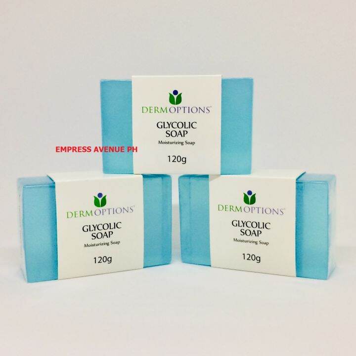 Derm Options Glycolic Soap 120g Set of 3 | Lazada PH