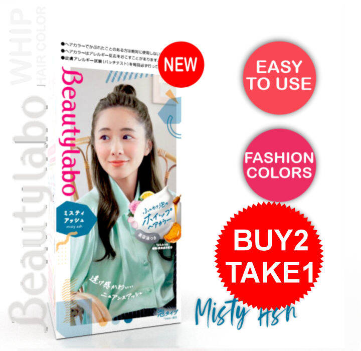 Beautylabo Whip Misty Ash- Foam / Whip / Bubble Type Hair Color | Lazada PH