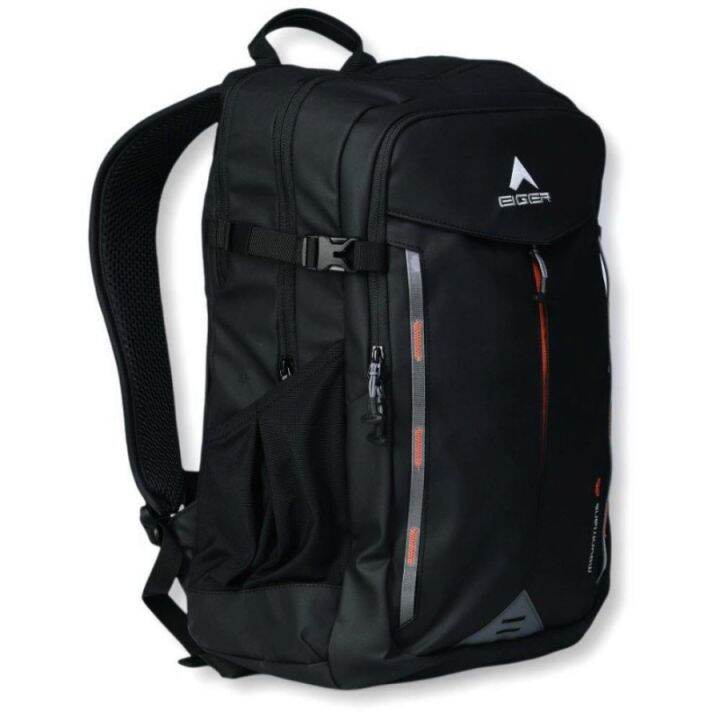 EIGER MOUNTRIANS 25L 1A LAPTOP BACKPACK BLACK | Lazada Indonesia