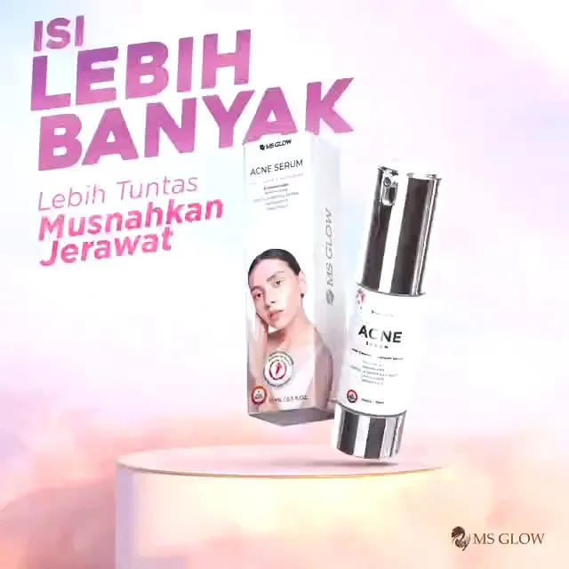 ACNE SERUM MS GLOW ORIGINAL | Lazada Indonesia