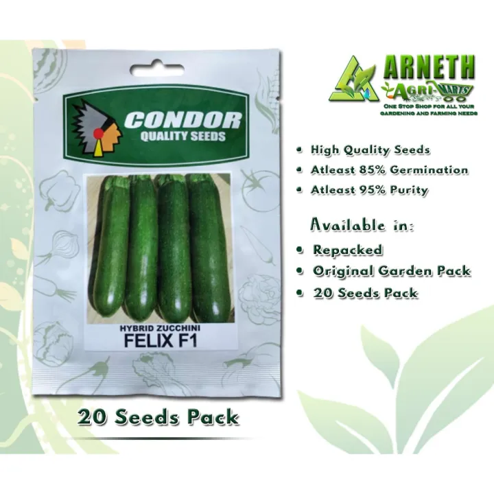 (It's a seed, not a plant!)GREEN ZUCCHINI (FELIX F1) SEEDS | Lazada PH