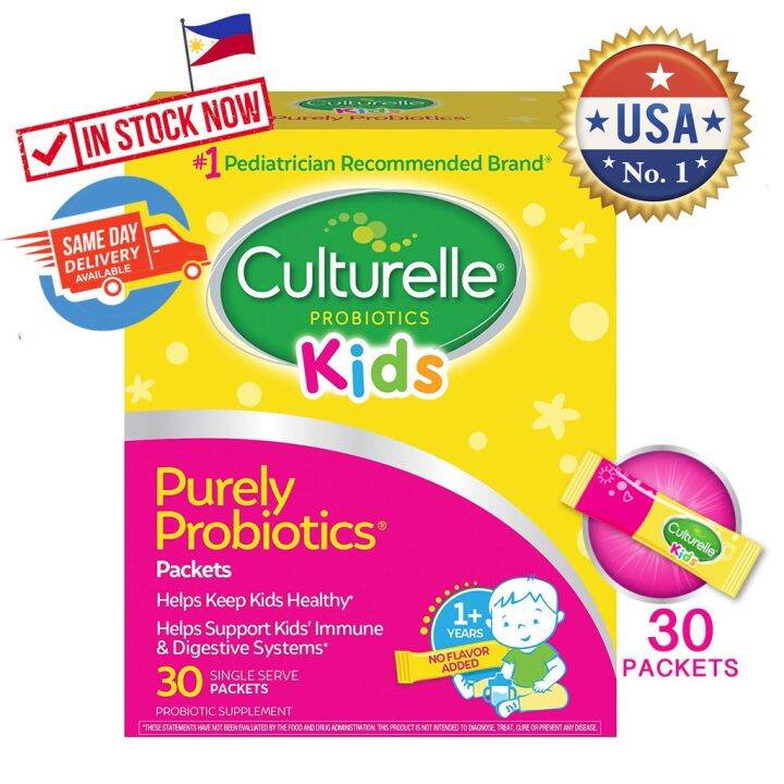 Culturelle Probiotics Kids Packets Daily Probiotic Supplement | Lazada PH