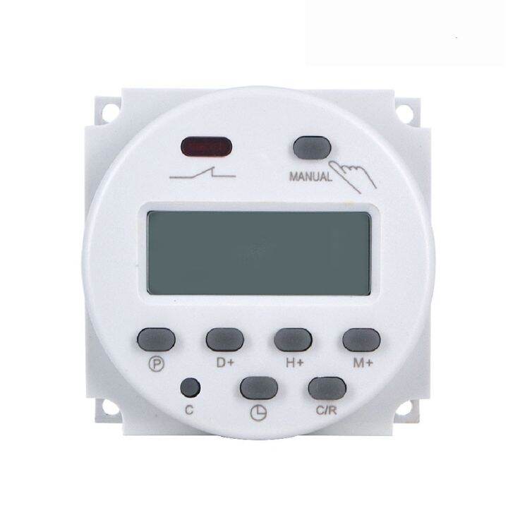 Timer Switch Big Lcd 1.6 Inch Digital 220v 110v Ac Daily Weekly Program ...