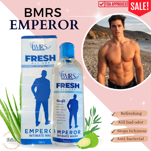BMRS Fresh All Day EMPEROR MASCULINE WASH for MEN with Cooling Effect ...