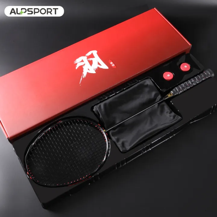 ALP V5-MH ไม้แบดมินตัน26LBS ผู้ชายและผู้หญิง,100% ไม้แบดมินตันคาร์บอน ...