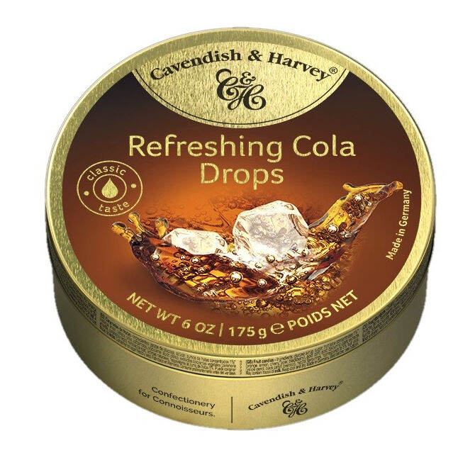Cavendish & Harvey Refreshing Cola Drops 175g (Made in Germany) | Lazada