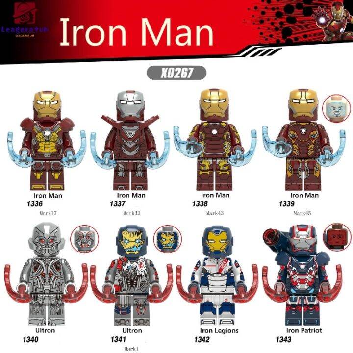ของเล่นสำหรับเด็กผู้ชาย LM(Legoing) American Hero Movie Animation Two ...