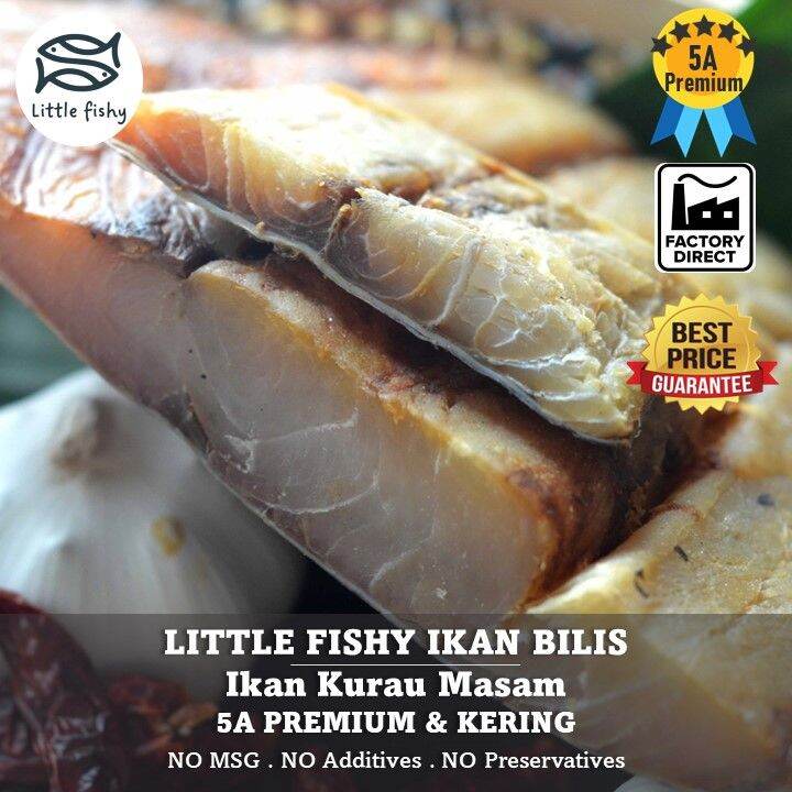 Ikan Kurau Masam /Mergui Dried Fish Penang Little Fishy Harga Borong ...