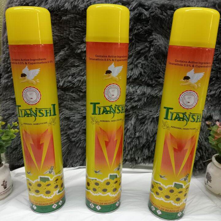 TianshI Aerosol Insecticide 750ml | Lazada PH