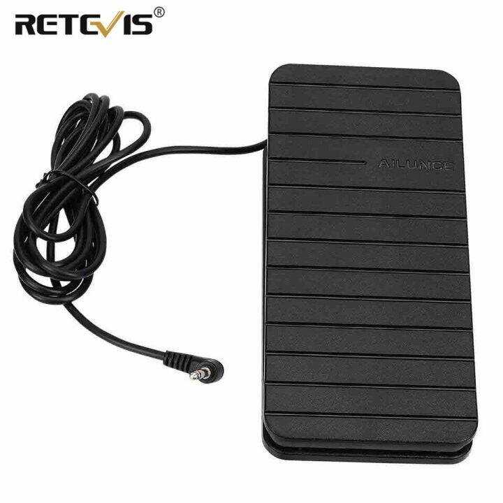 Retevis Ailunce FS01 Single-Channel Footswitch For PTT 3.5/6.35Mm Plug ...