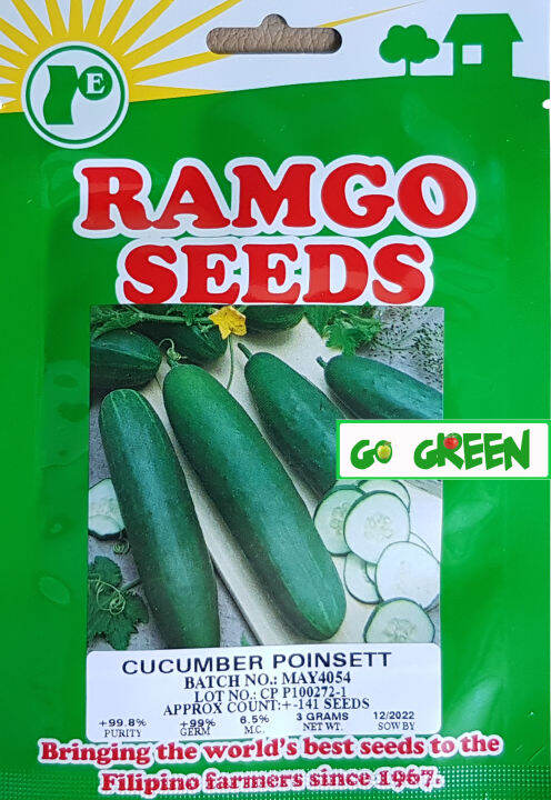 Green Cucumber - by Ramgo packing original with free fertilizer | Lazada PH